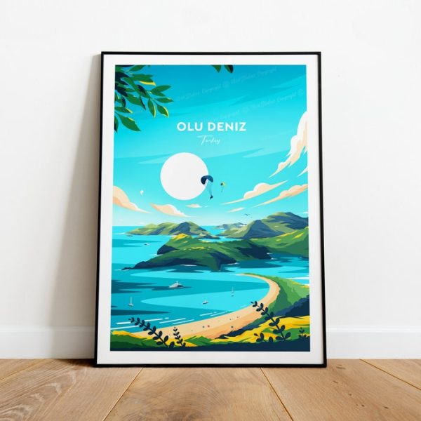Olu Deniz Traditional Travel Canvas Poster Print – Turkey Olu Deniz ... Olu Deniz Traditional Travel Canvas Poster Print – Turkey Olu Deniz ...
