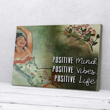 Positive Women Canvas Poster Prints Wall Art Decor – Cadadesigns