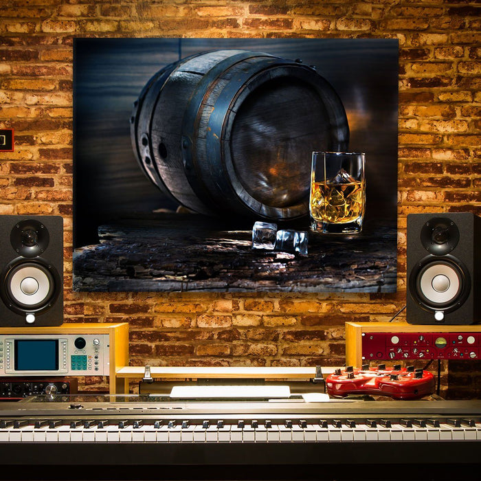 Love Of Whiskey Elevating Canvas Poster Print Wall Art Decor Design ...