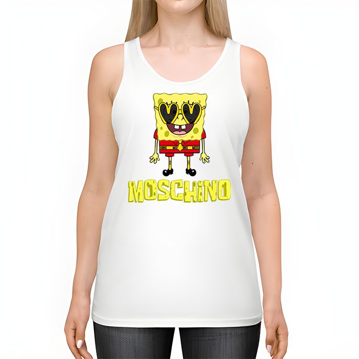Moschino SpongeBob SquarePants Unisex Tank Top TTTB1052 – Cadadesigns