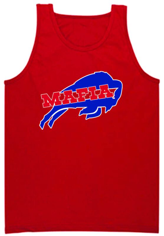 Red Aj Mccarron Josh Allen Buffalo Bills “Mafia” Unisex Tank Top ...