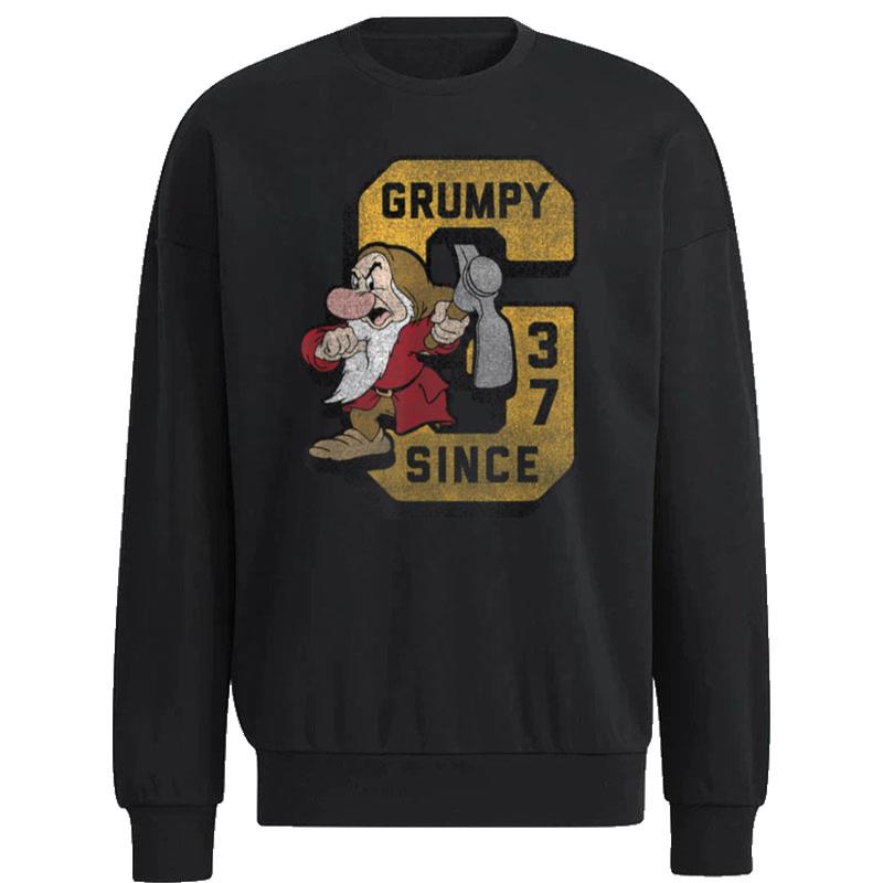 Disney Snow White & The Seven Dwarfs Grumpy Collegiate Unisex ...
